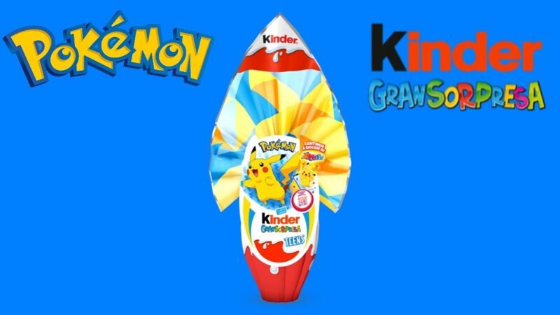 Uova di Pasqua Kinder Pokémon 2025: ecco le sorprese!